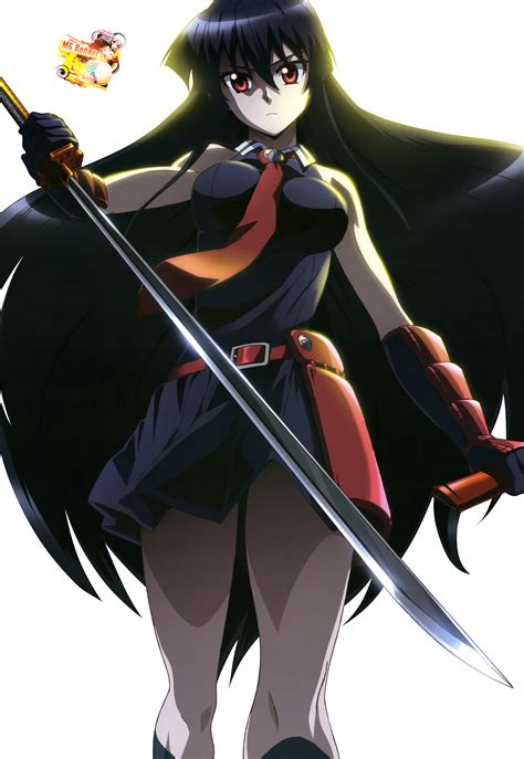 Akame Ga Kill Akame Render Anime PNG Image Without Background