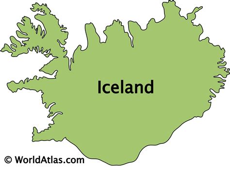 Iceland Maps Facts World Atlas