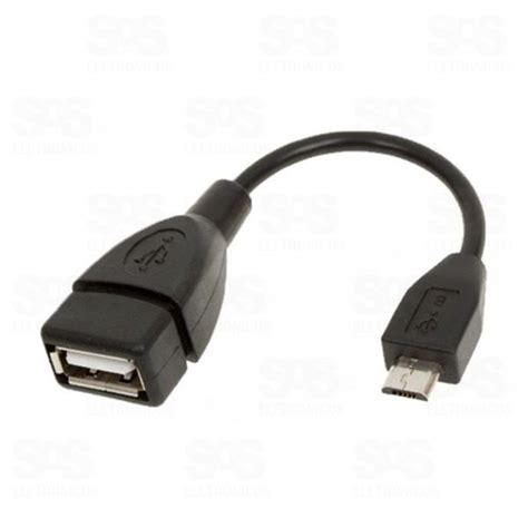 Cabo Otg Micro Usb V