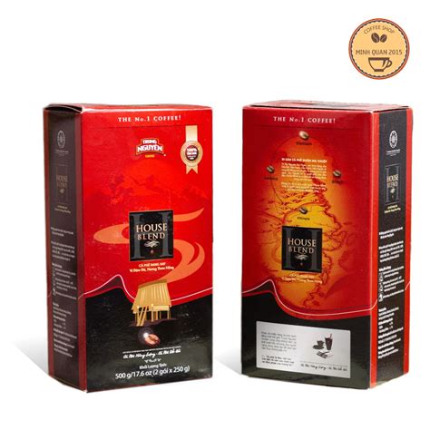 Cà Phê Rang Xay House Blend Trung Nguyên Loại Hộp 500gr BigBuy360