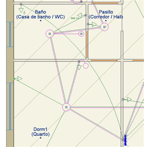 CYPECAD MEP Electricidad Curvatura Del Trazado De Las Canalizaciones