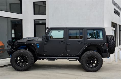 Matte Black Jeep Wrangler Unlimited