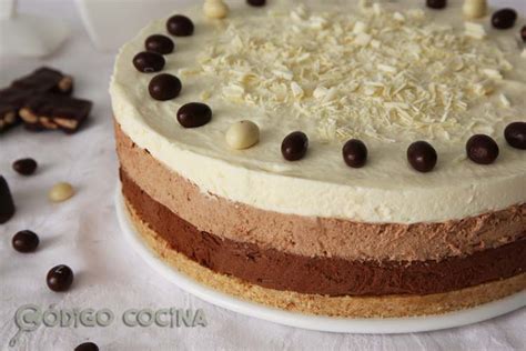 Tarta Tres Chocolates Sin Cuajada C Digo Cocina