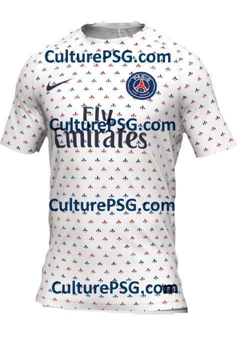 Club Exclu Le maillot pré match domicile 2018 2019 du PSG en photos