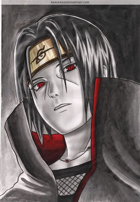 Uchiha Itachi By Narufag Deviantart On Deviantart Itachi Uchiha