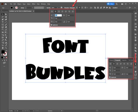 How To Edit Text In Adobe Illustrator Design Bundles