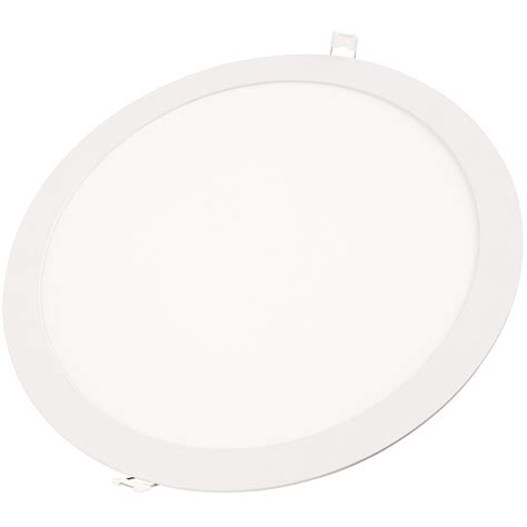 PLAFON LED REDONDO DE EMPOTRAR 24W 6500K LUZ BLANCA