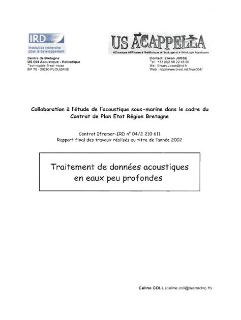 Remplissable En Ligne Horizon Documentation Ird Traitement De Donnes