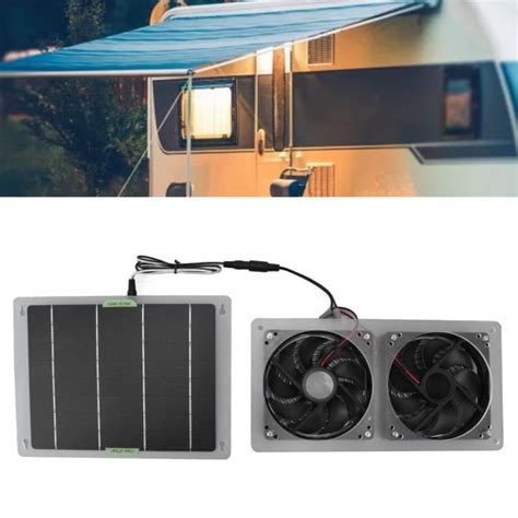 CHT Ventilateur D Extraction De Panneau Solaire Kit De Ventilateur De