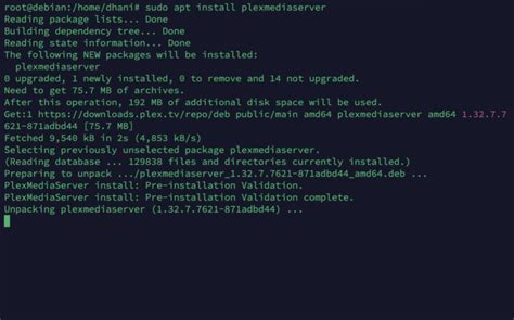 How To Install Plex Media Server On Debian Gis Tutorial