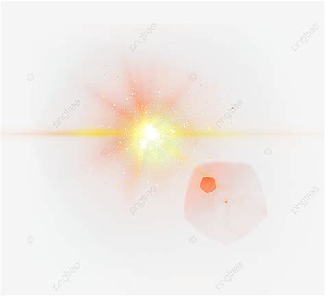 Efecto De Luz Amarilla PNG Efecto De Luz Efecto De Luz De Tecnología