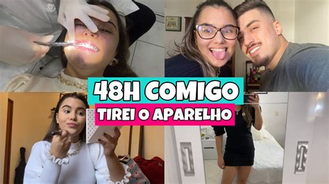 48H GRUDADAS COMIGO TIREI O APARELHO MUITA COMIDA TRABALHO E