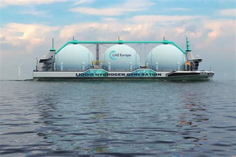 Tankowiec na ciekły wodór rewolucyjny projekt LH2 Europe gasHD eu