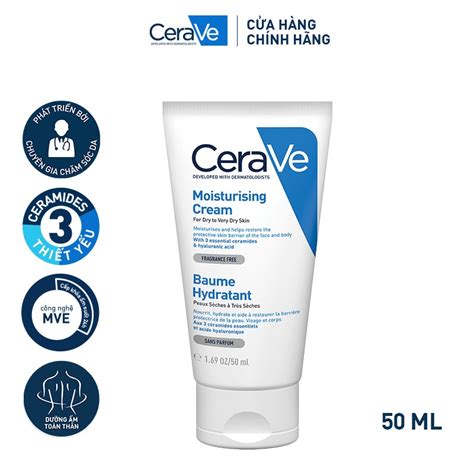 Mua Kem dưỡng ẩm dành cho da khô CeraVe Moisturizing Cream 50ML giá rẻ