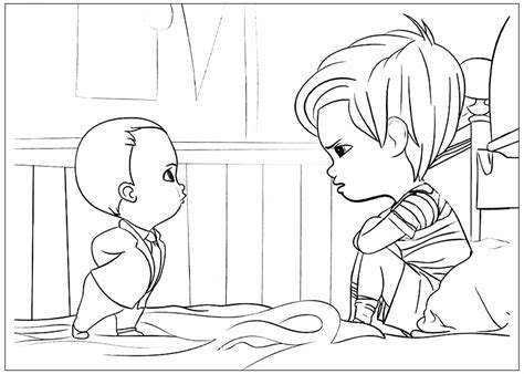 30 Desenhos Do Poderoso Chefinho Para Colorir Como Fazer Em Casa
