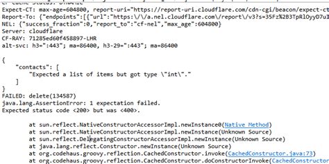 java rest assured with testng error coming in delete request stack overflow