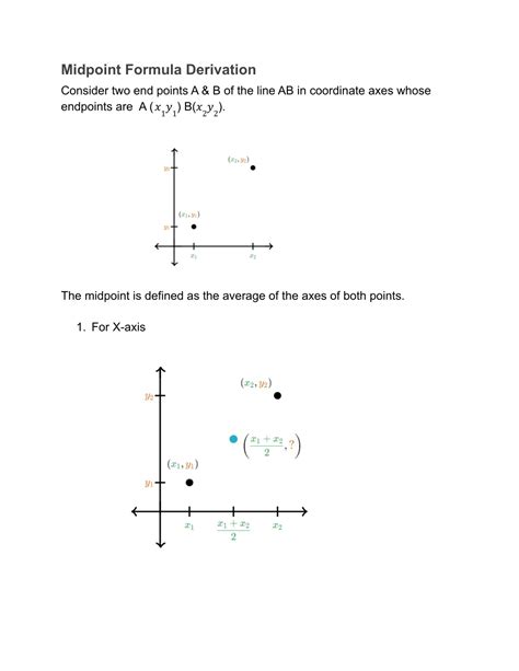 PPT Midpoint Definition Derivation Formula Properties Solved