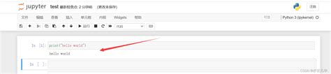 jupyter notebook安装使用教程