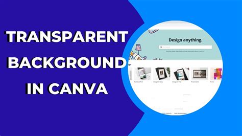 How To Make Transparent Background In Canva Startups Business Youtube