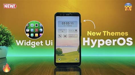 New Hyperos Themes Widget Ui Lockscreen Customization Youtube