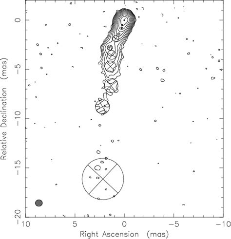 figure 1 from a spinning supermassive black hole binary model consistent with vlbi observations