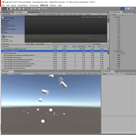 unity3d 对象池 静态预制件与动态单体 unity 动态创建静态游戏物体 csdn博客