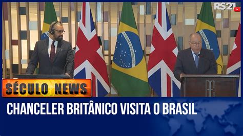 Chanceler Britânico se reúne Mauro Vieira Século News