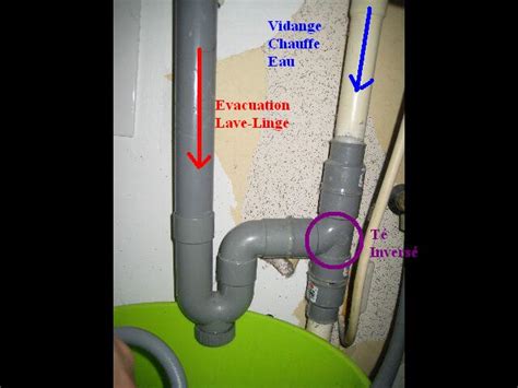 Évacuation Machine À Laver Refoule Conseils lave linge siphon evier