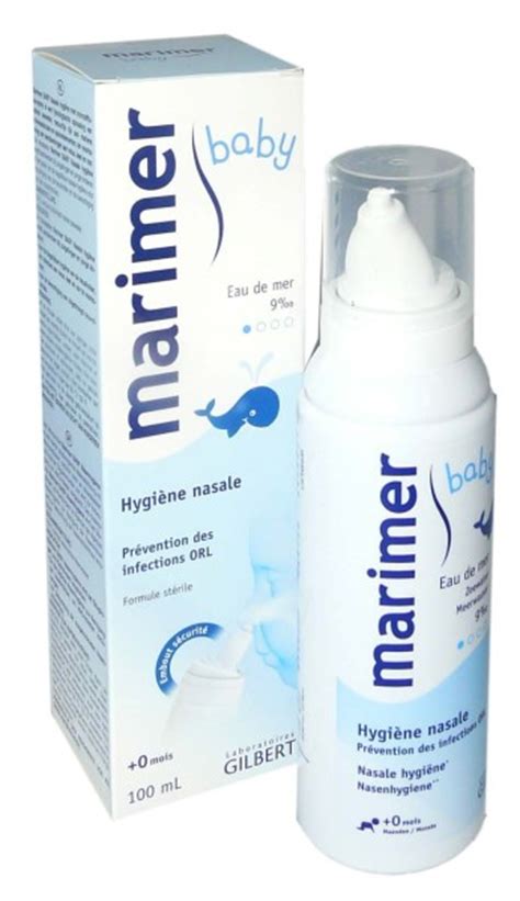 MARIMER BABY HYGIENE NASALE SPRAY 100ML Bébé Pharmashopdiscount