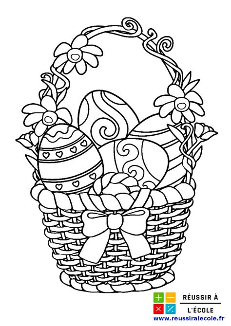 Coloriage Oeufs De Paques Supers Dessins Imprimer