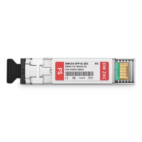 Módulo transceptor Transceiver óptico compatible con H3C C54 DWDM SFP1G