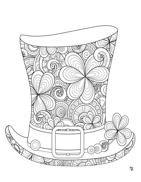 FREE St Patrick S Day Coloring Pages Skip To My Lou Coloring Pages