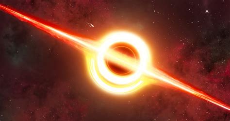 Il Buco Nero Supermassiccio Al Centro Della Via Lattea Sta Divorando Un