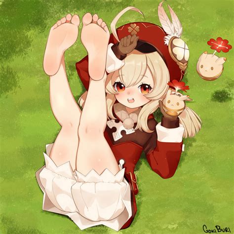 Klee And Jumpy Dumpty Genshin Impact Drawn By Goki Buri Danbooru