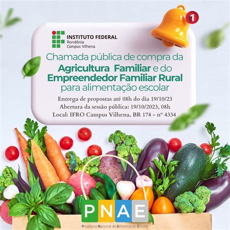 Ifro Campus Vilhena Publicou Chamada P Blica Para Aquisi O De G Neros