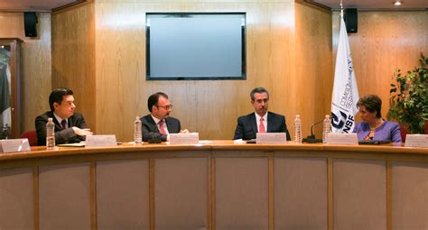 Junta de Gobierno CNSF y Anuncio a Medios de Comunicación Secretaría