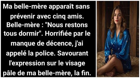 Ma Belle M Re Ram Ne Amies Chez Moi Sans Pr Venir Alors J Appelle La