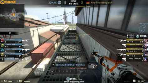 MyKPV De Vs 3DMAX Gruppe A ESL Pro League De Nuke Map 1 YouTube