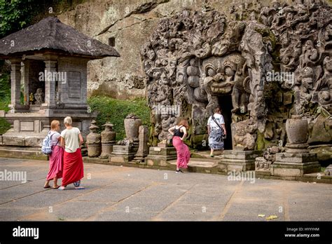 Elephant Cave Goa Gajah Ubud Bali Indonesia Unesco World Heritage