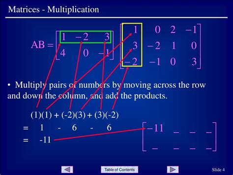 multiplying matrices powerpoint paul chinn s multiplying matrices