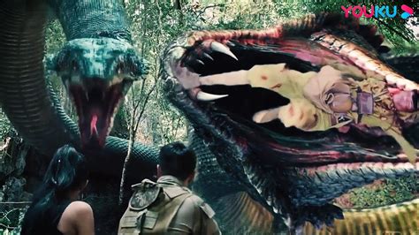 ENGSUB 面对史前巨蟒的追杀人类能坚持多久 大蛇4迷失世界 Snake 4 The Lost World YOUKU