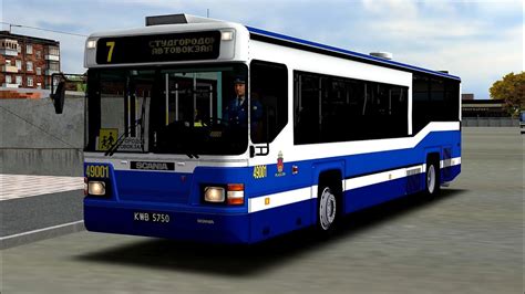 Scania CN113CLL рейс без пассажиров Мичурино YouTube