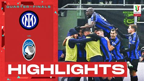 Inter Atalanta Darmian Clinches Win Goal Highlights Coppa