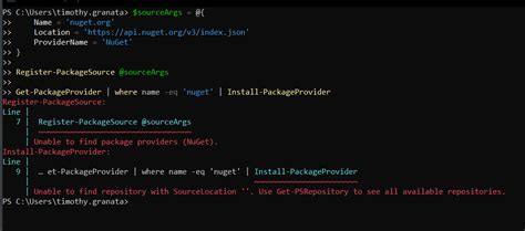 How To Fix Nuget Provider Find Module Installation Error With
