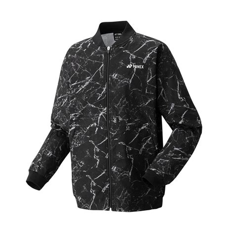 YONEX Men S Warm Up Jacket Black 56 90