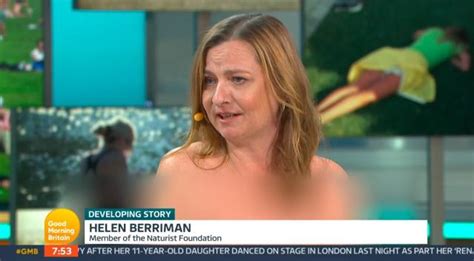 Good Morning Britain Viewers Blast Ridiculous Naked Woman Interview