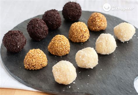 C Mo Hacer Trufas De Chocolate Recetas De Rechupete Recetas De