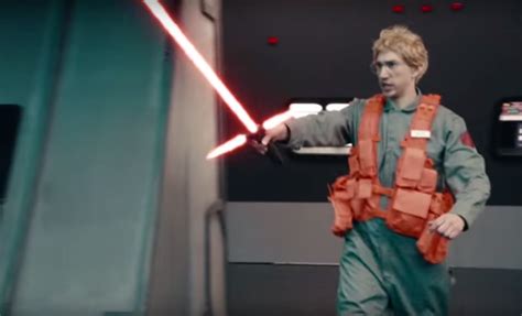 Sith Lord Kylo Ren Displays Management Acumen In Undercover Boss Skit