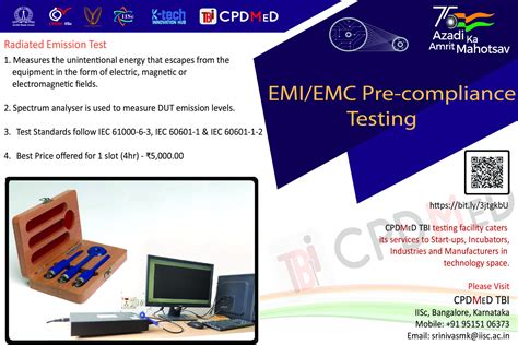 Radiated Emission Test Spectrum Analyzer Cpdmed Tbi