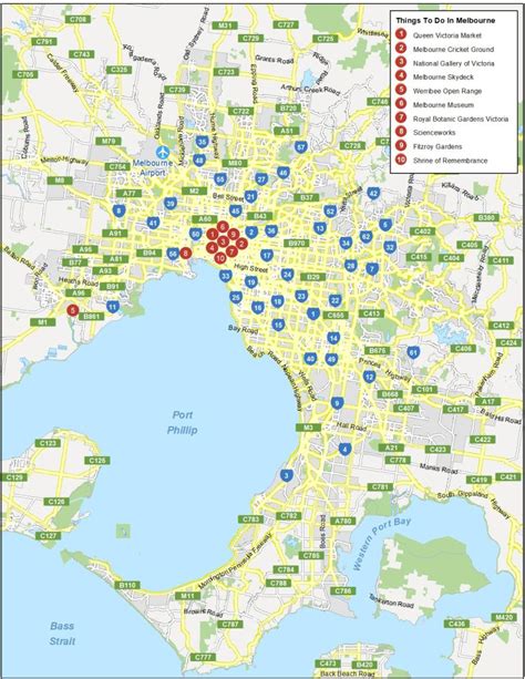 Map Of Melbourne Australia Gis Geography